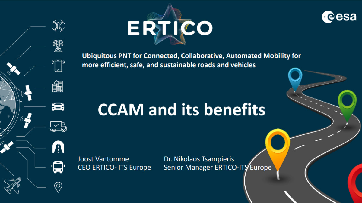 ERTICO presents CCAM Roadmap at ESA Webinar: Towards Decarbonisation - ERTICO Newsroom