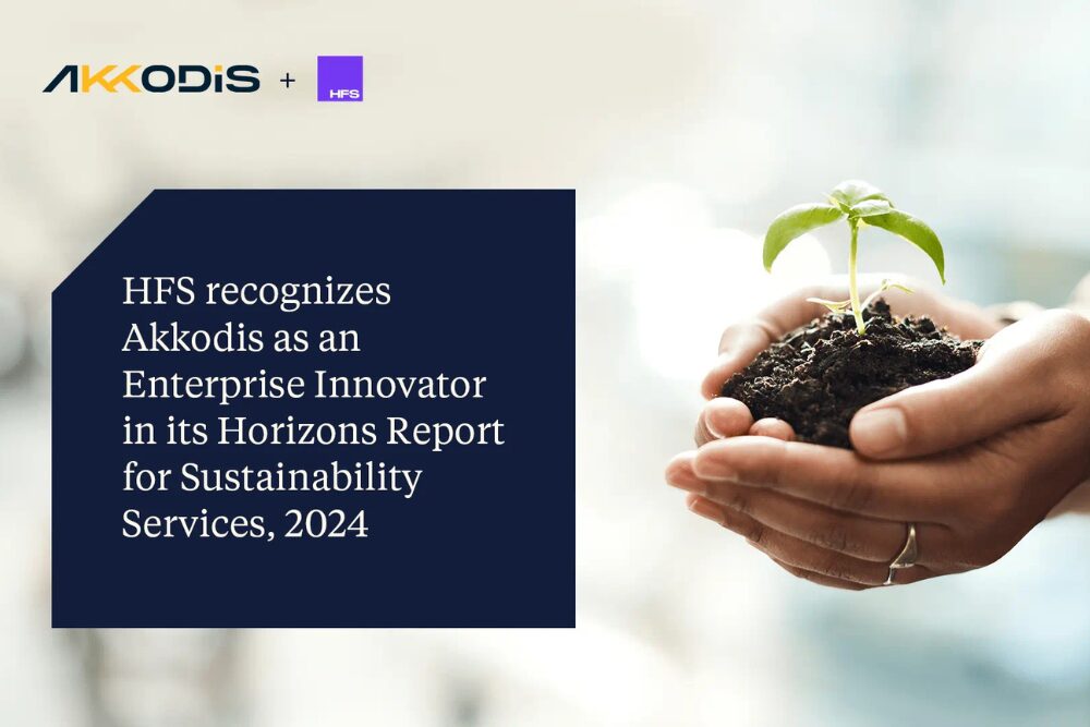 Akkodis Recognised as 'Enterprise Innovator' in HFS 2024 Sustainability ...
