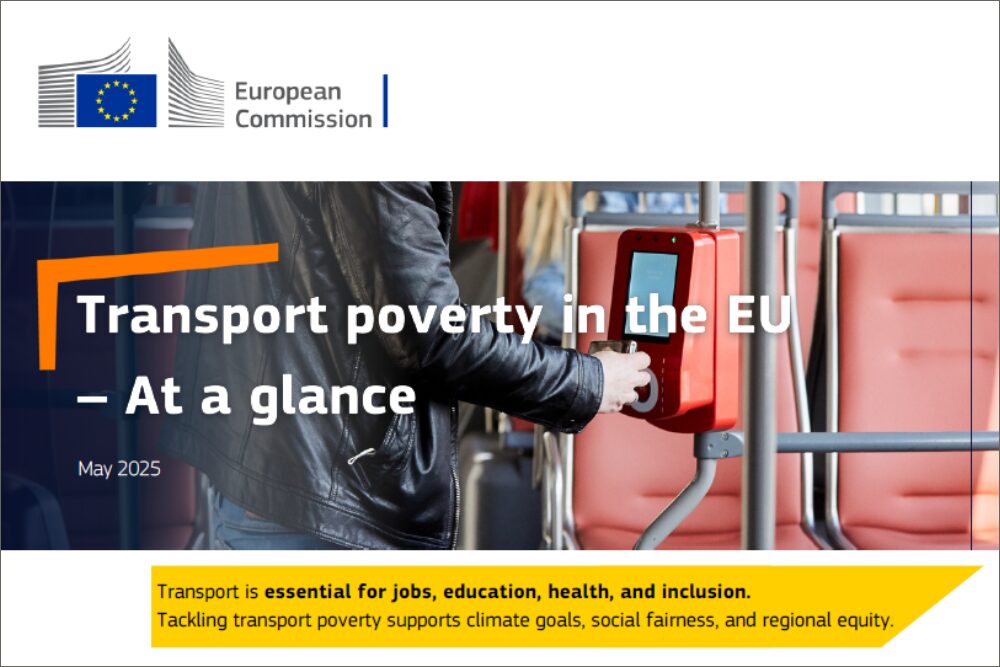 Recommendations to tackle transport poverty and promote fair ...